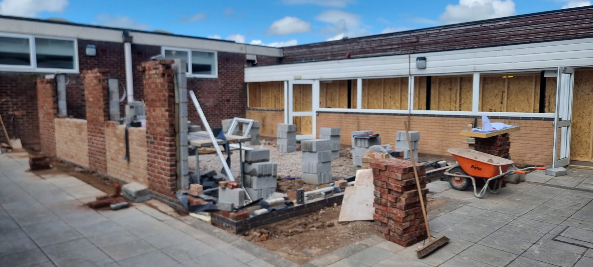 Single storey classroom extension for Corpus Christi Catholic High ...